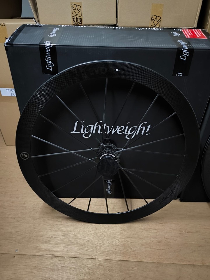 LIGHTWEIGHT Wheelset Meilenstein Evo 24mm Disc Schwarz Edition ...