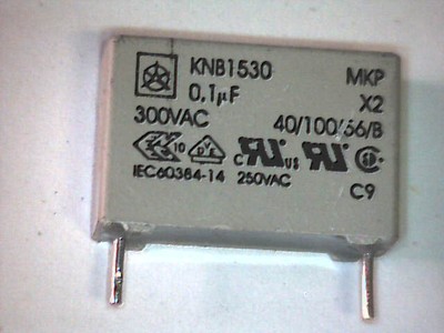 🔟 MKP X2 Capacitor 100nF 0,1uF 300V~ 300VAC Entstörkondensator ISKRA | eBay