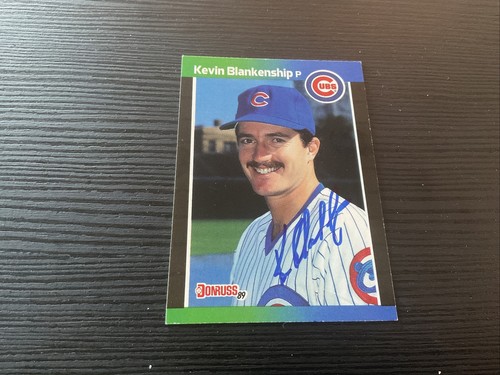 1989 Donruss #658 Kevin Blankenship Cubs Signed | eBay