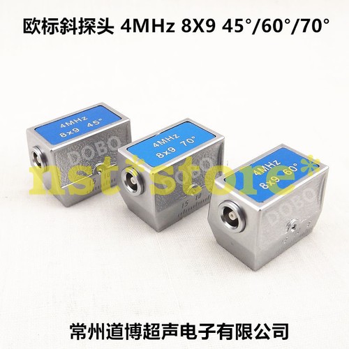 New 45º 60º 70º Angle Beam Probe Transducer-Ultrasonic Flaw Detector ...