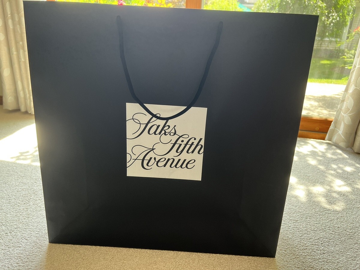 Saks Fifth Avenue Shopping Bag