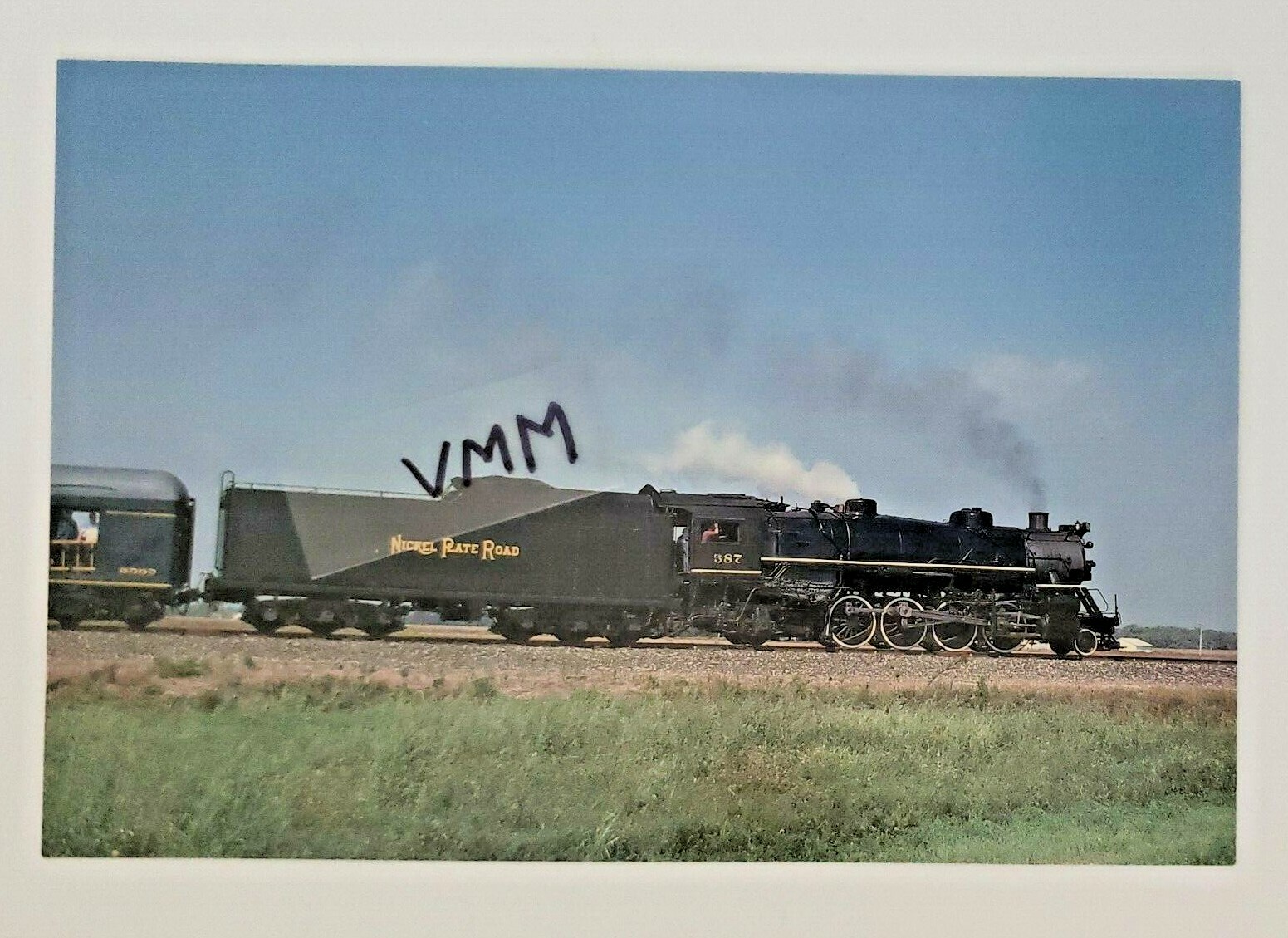 1980's Nickel Plate 587 Locomotives Super Post Card RJ99 S57 | eBay