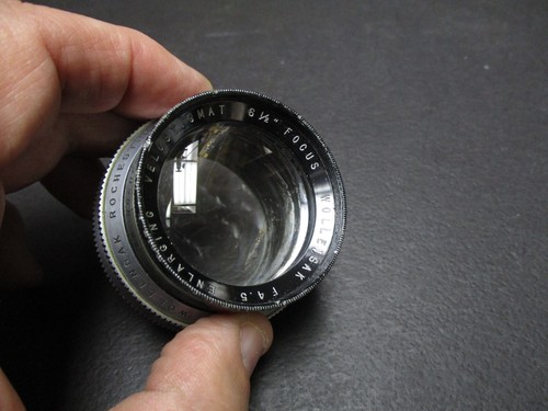Wollensak 6 1/2" (162mm) F4.5 Velostigmat Enlarging Lens | eBay