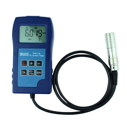 Paint Coating Thickness Gauge Tester Meter with Range 0-6000μm Store ...