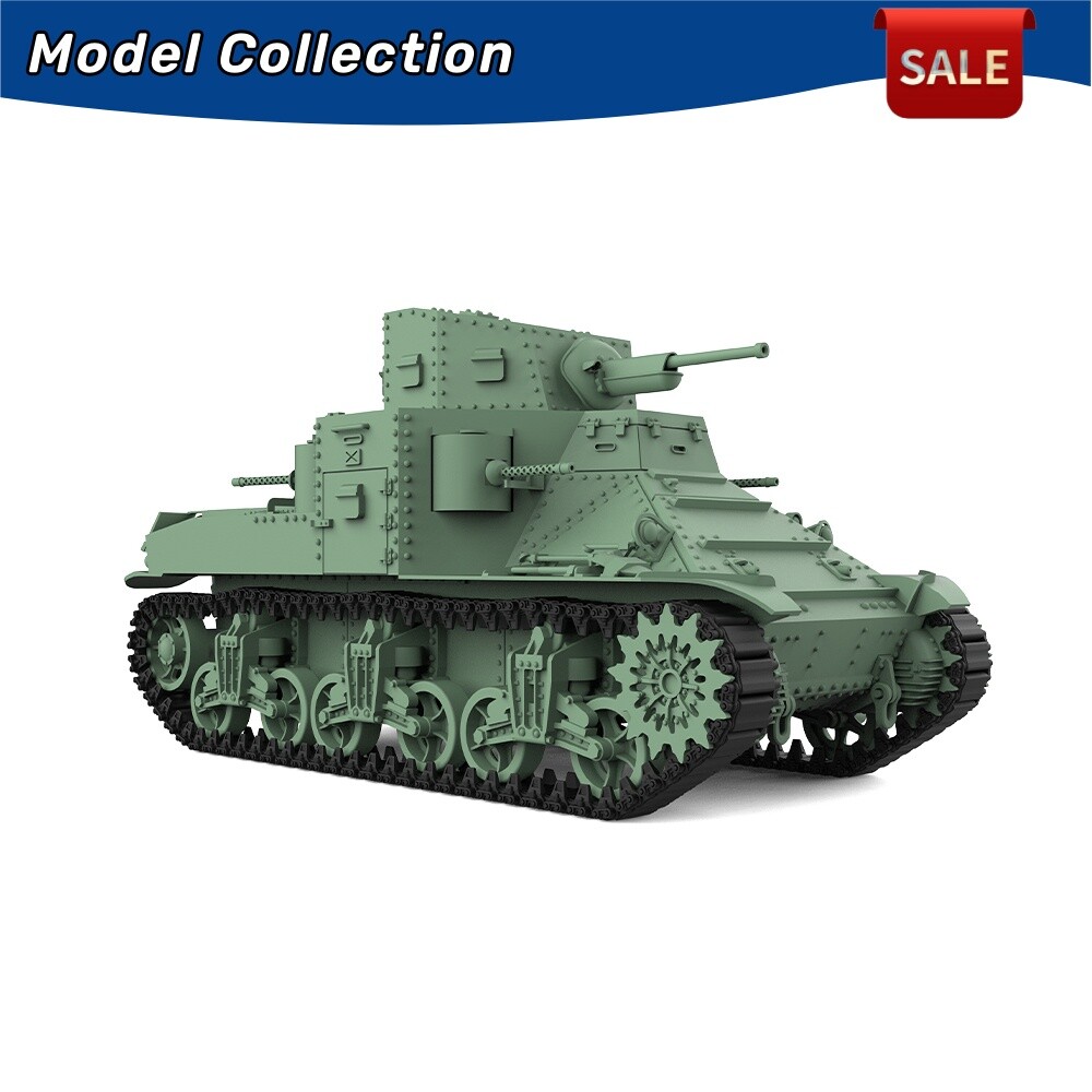 Model Kits 1/16 US M2A1 Medium Tank | eBay