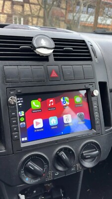Volkswagen MK4 MK3 Golf Polo android stereo carplay double din 64GB+4GB ...