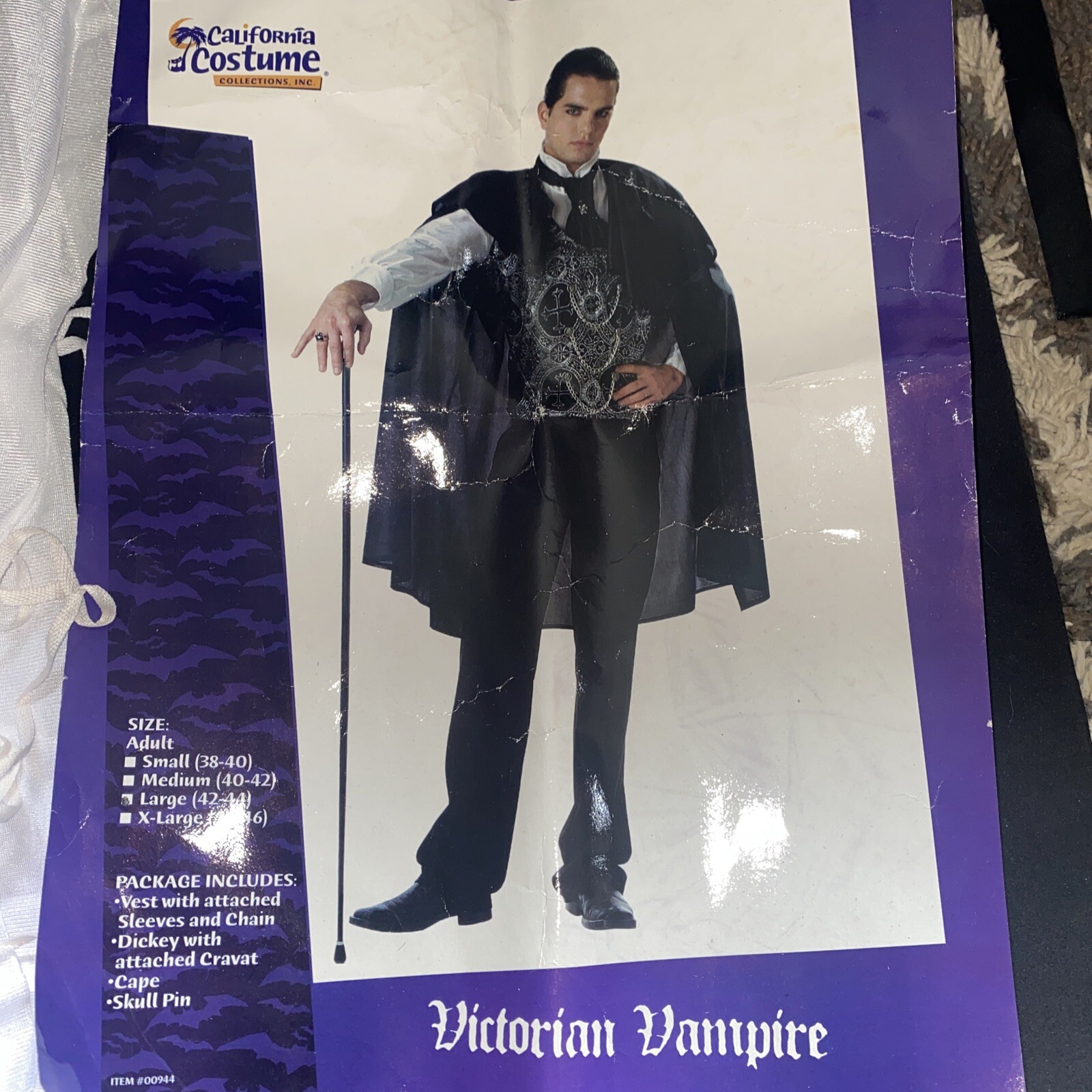 Vampire Costume - Victorian Vampire - California Cost… - Gem