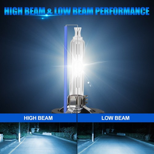 Pair D1C/D1R/D1S 8000K Ice Blue HID Xenon Headlight Light OEM ...