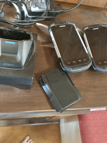 2 Zebra TC70 Android 4.4 Barcode Scanner TC700H w/Battery, Charger | eBay