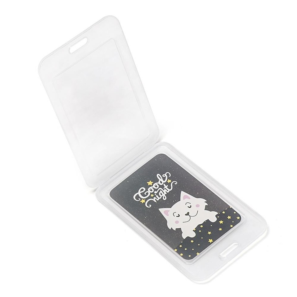 ID Business Case Retractable Card Holder Bank Credit Card Name Badge ...