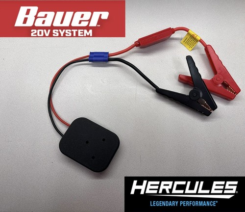 Bauer/Hercules 20V Jump Starter Battery Adapter Harbor Freight! | eBay
