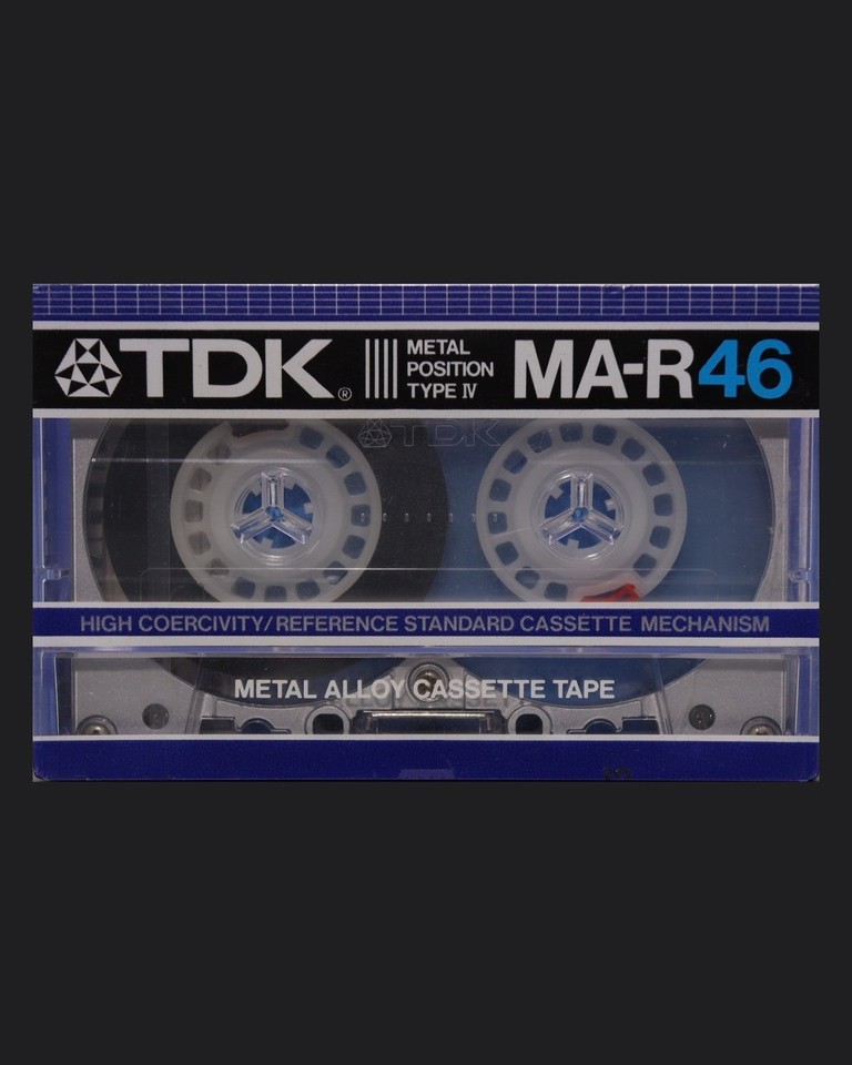 TDK MA-R 1984 JP Metal Cassette tape NOS, B & C Stock, Various Lengths ...