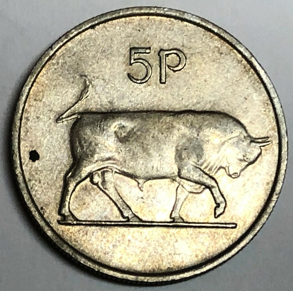 # C4131 IRELAND COIN, FIVE PENCE 1975 | eBay