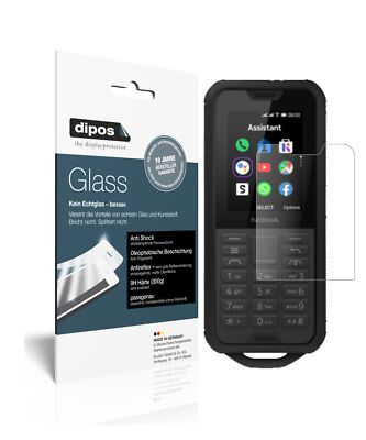 Schutzfolie für Nokia 800 Tough Anti-Shock matt Displayschutz ...