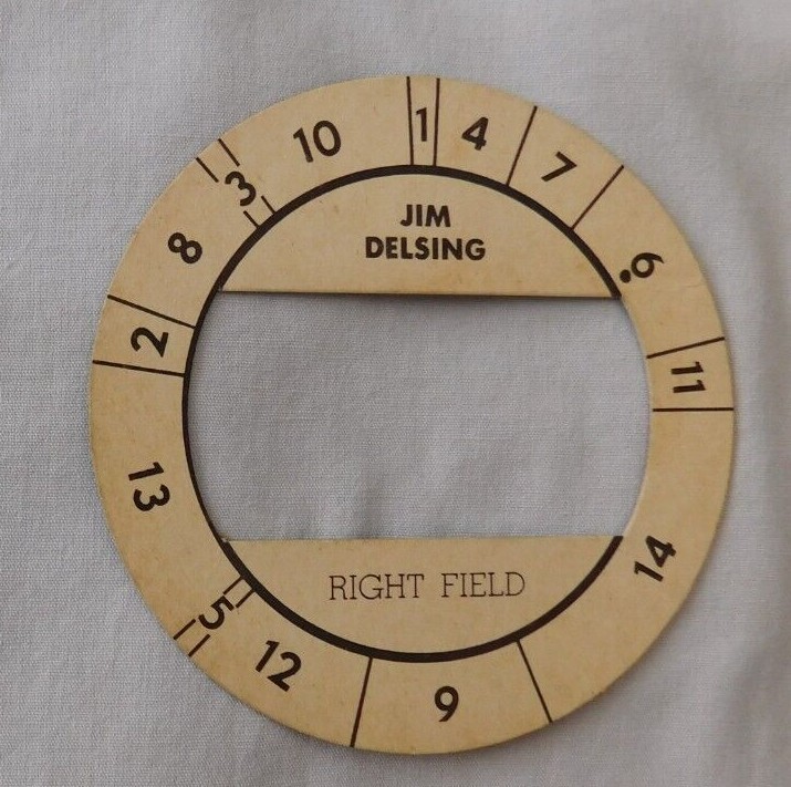 1957 Cadaco Disc Baseball Disc - Pick one | eBay