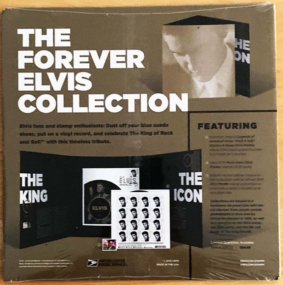 Elvis Presley- The Forever Elvis Collection -US Postal Service BRAND ...