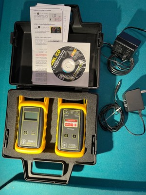 Optical fiber system test set, OWL ZOOM 2 receiver and dual wavelength ...