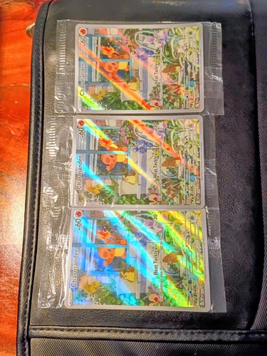 ** Lot of 3 **Pokémon TCG S&V Charmander 044 Holo Promo Card Sealed | eBay