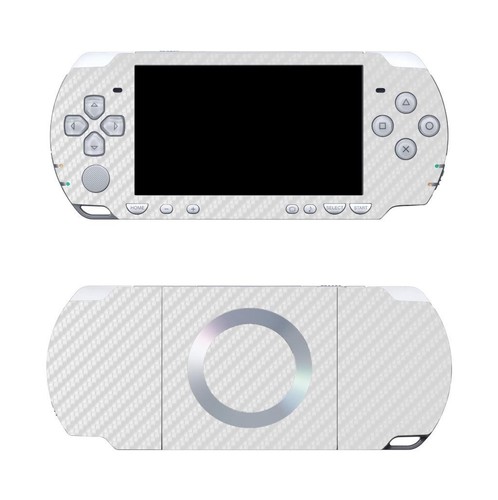 White Carbon Fiber Vinyl Decal Skin Sticker Cover for Sony PSP 2000 | eBay