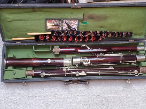 Very old wooden bassoon "V. Kohlert Söhne Graslitz" | eBay