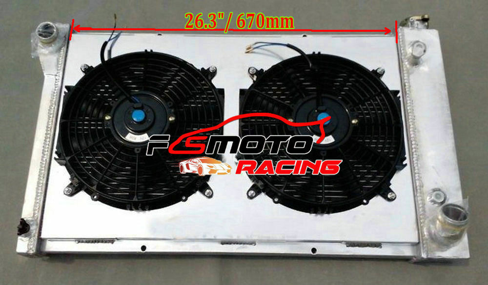 5 ROW Radiator+Shroud+Fans For 1967-72 Chevy C/K C10 C20 C30 Pickup ...