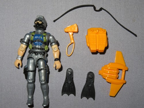 GI Joe 1986 "WET-SUIT" Special Mission Brazil 100% complete Vintage ...