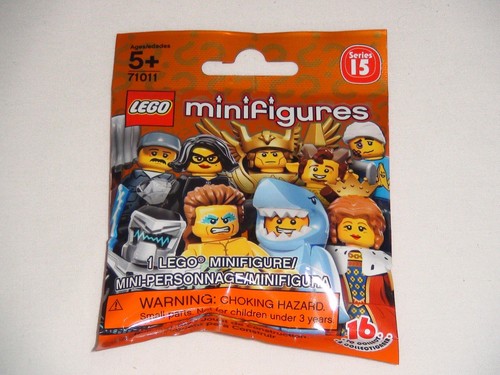 LEGO 71011 SHARK SUIT GUY Collectible Minifigures Series 15 SEALED CMF ...