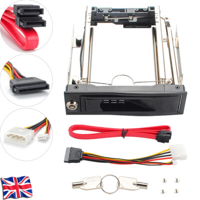 5.25'' Inch PC Drive Bay 3.5'' SATA lll HDD Racks Hard Drive Internal ...