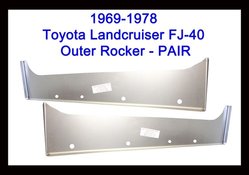 1969 - 1978 Toyota Land Cruiser FJ40 Inner & Outer Rocker Panels NEW ...