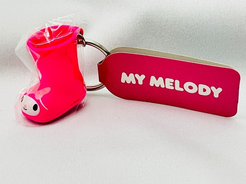 Sanrio Character My Melody Keychain Boots design / Pink color Keyring ...