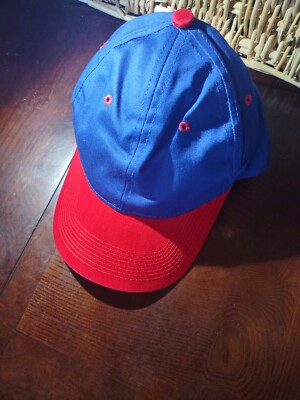 Red And Blue Baseball Cap Hat | eBay