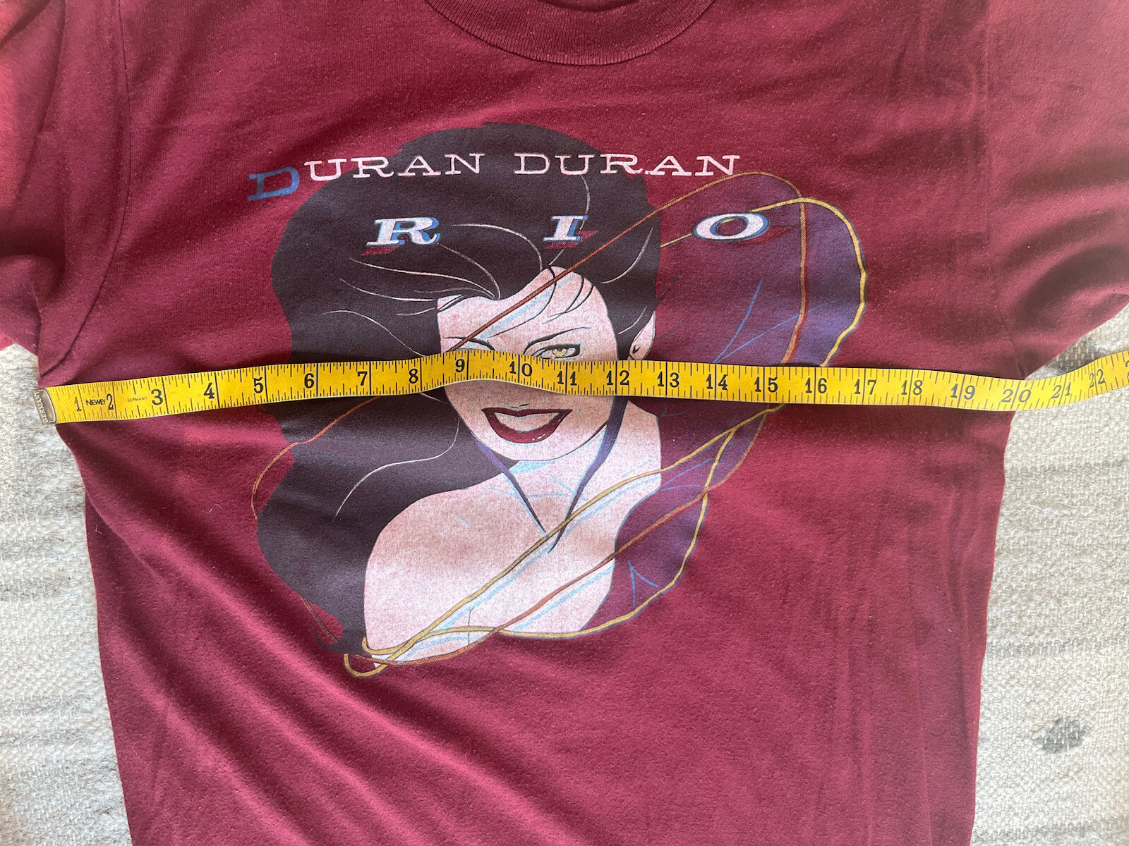 Duran Duran Rio Patrick Nagel 1982 T-Shirt Large Supe… - Gem