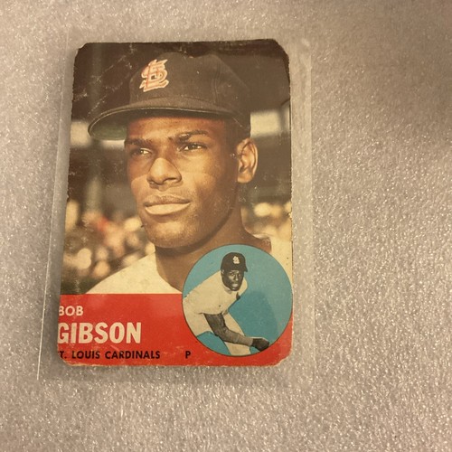 1963 Topps BOB GIBSON Baseball Card (Card #415) | eBay