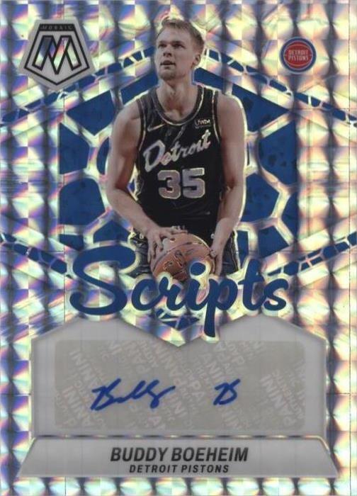 2023-24 Panini Mosaic - Scripts Buddy Boeheim #MS-BBP (AU, RC) for sale ...