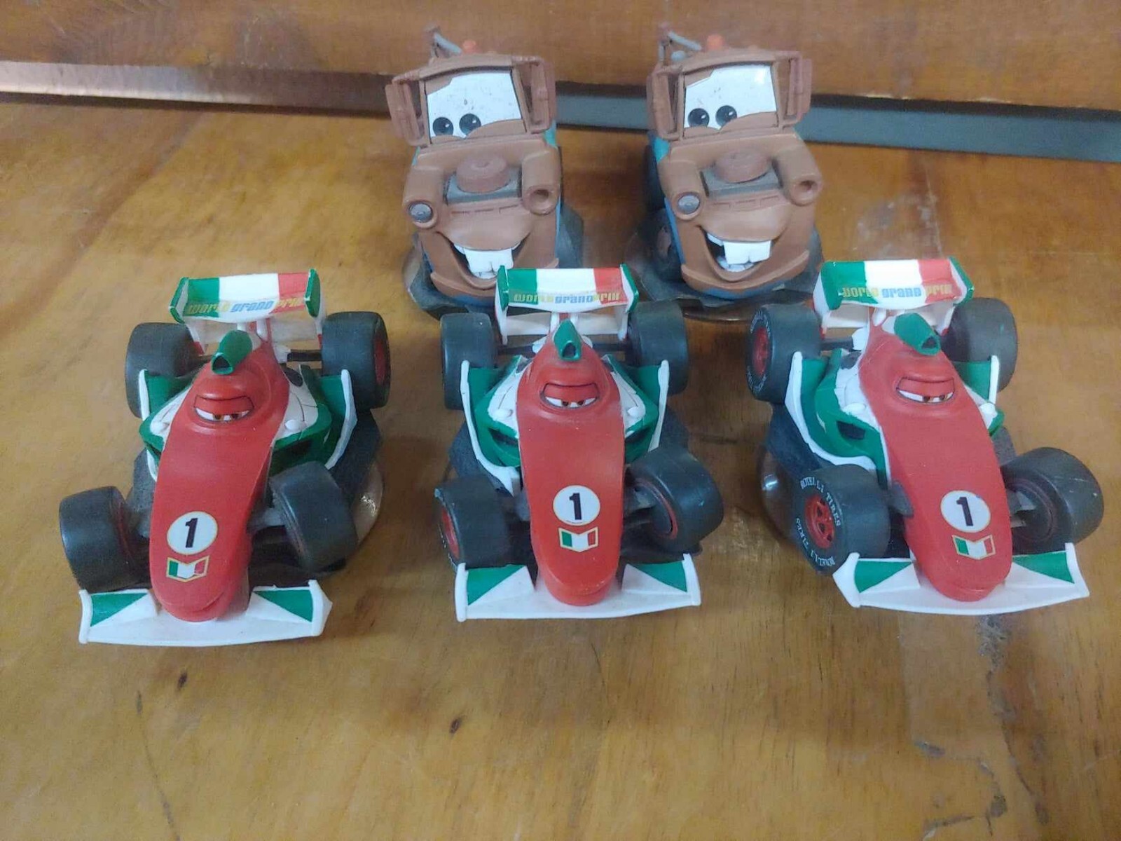 Lot of 5 DISNEY Infinity CARS Pixar Movie MATER & Francesco Video Game ...
