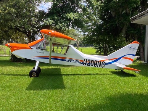 Trail Groppo Italy Ultralight Airplane Desktop Wood Model Large Free ...