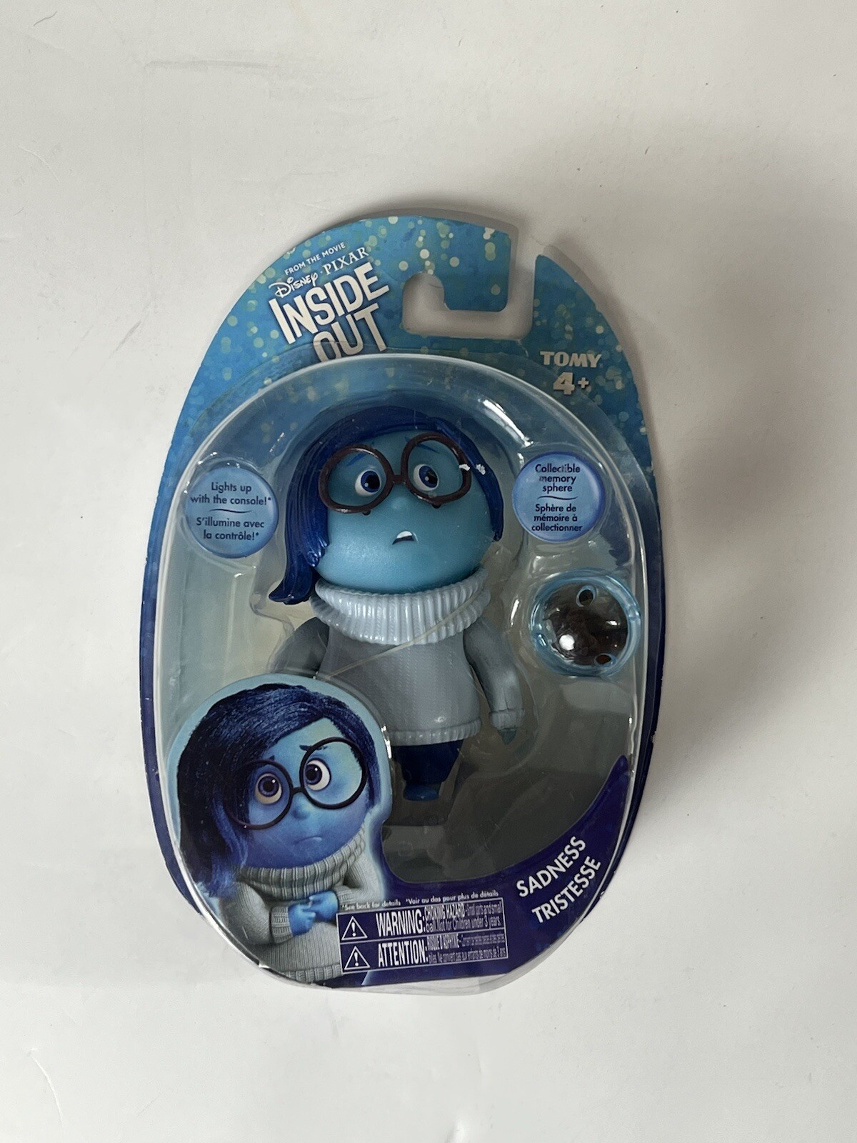 Disney Inside Out Sadness Light up Figure with Memory Sphere | eBay