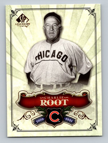 2006 SP Legendary Cuts #45 Charlie Root Excellent | eBay