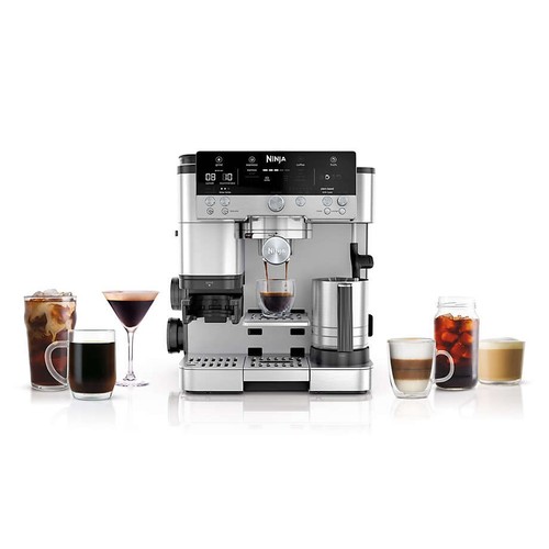 Ninja Luxe Café Premier Series 3-in-1 Espresso, Coffee and Cold Brew ...