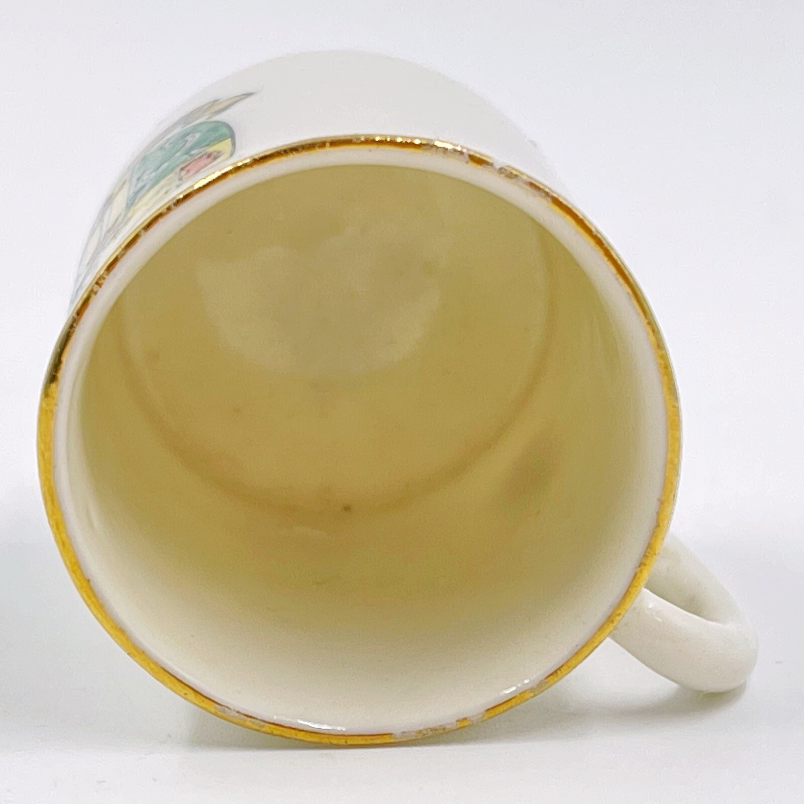 VINTAGE WH GOSS CRESTED CHINA MODEL OF SMALL MUG/ CUP - GLOUCESTER ...