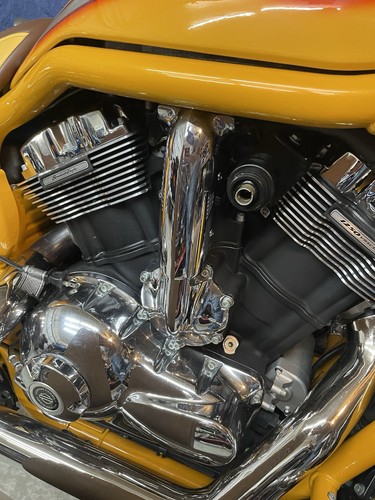 02-17 Vrod VRSC V-ROD Radiator Coolant Hose Heat Shield Cover CHROME | eBay