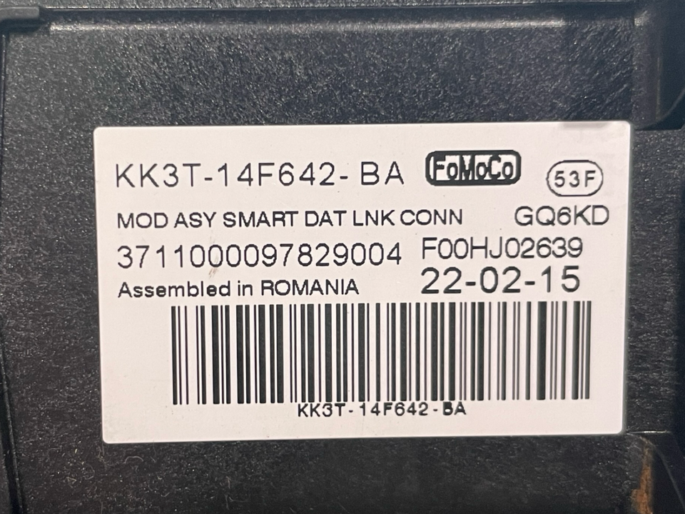 FORD TRANSIT CUSTOM MK8 SMART DATA LINK OBD PORT KK3T14F642BA | eBay UK