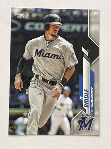 TOPPS 2020 JT RIDDLE #275 OUTFIELD MIAMI MARLINS BASEBALL CARD | eBay