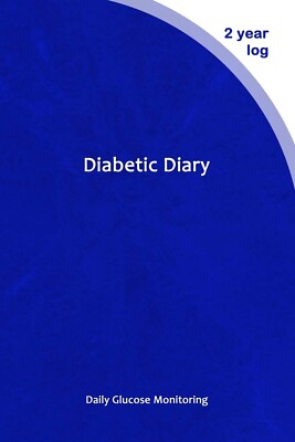 Diabetic Diary Daily Glucose Monitoring Logbook - Record Blood Sugar ...
