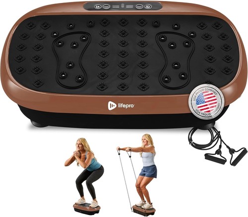 LifePro Vibration Plate Exercise Machine for Muscle Toning and Overall ...