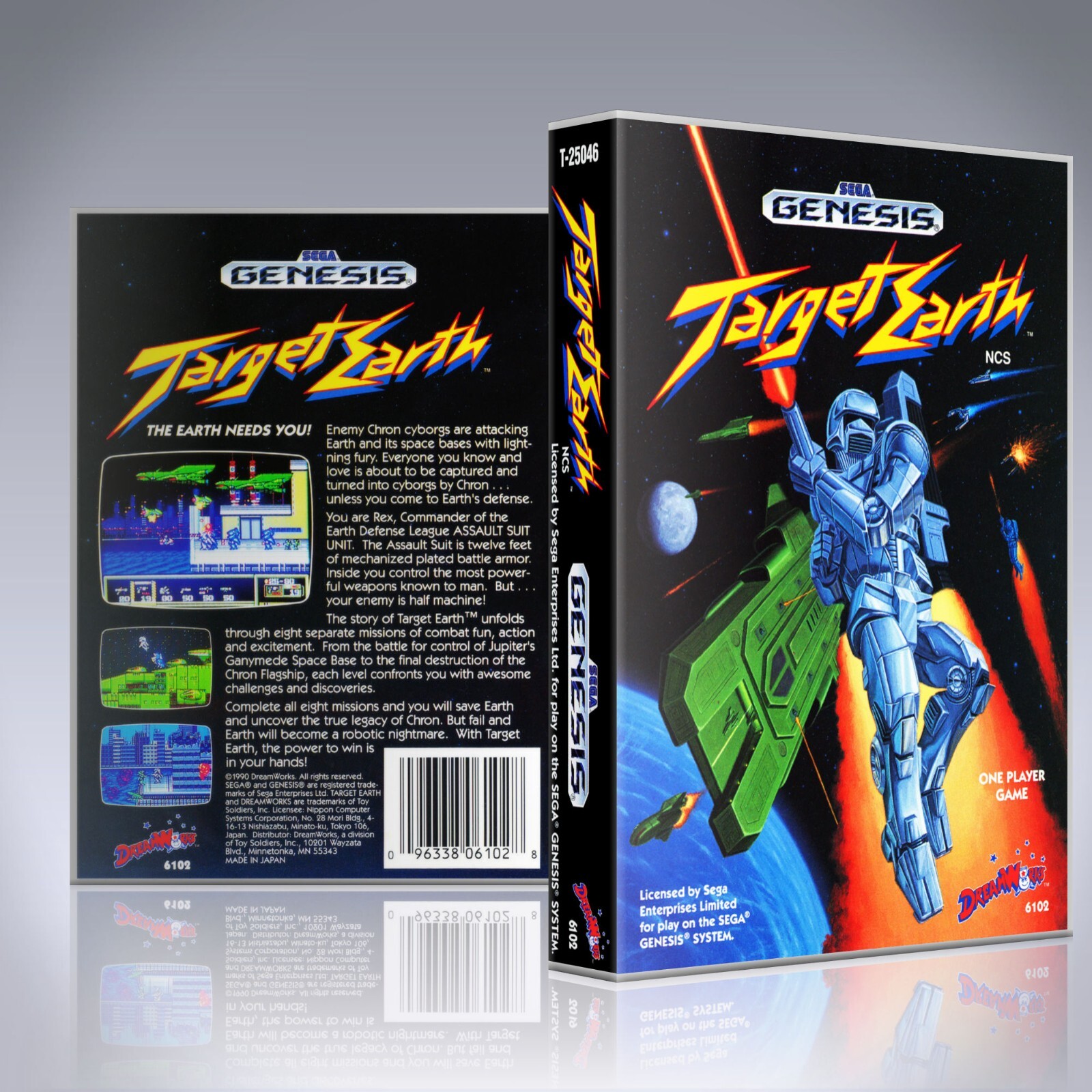 Target Earth (Sega Genesis, 1990) for sale online | eBay