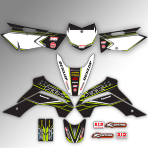 2008 - 2018 KAWASAKI KLX 140 KLX140 MOTOCROSS GRAPHICS KIT SUPERCROSS ...