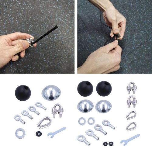 Gym Machine Cable Ball Stopper Ball Stop Fitness Equipment Wire Joint ...