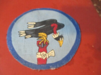 WWII USAAF BUZZARD ON BOMB 547 TH BOMB SQDN 384 BG 8 TH AAF FLIGHT ...