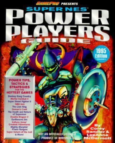 Super NES Power Players Guide, 1995 by Corey Sandler and LeeAnne ...